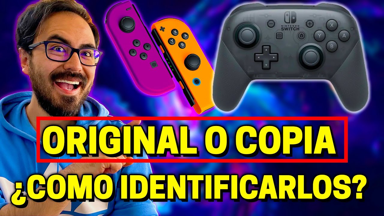¿Original o Falso? 🤔 Comparativa Joycon y Control Pro Nintendo Switch ...