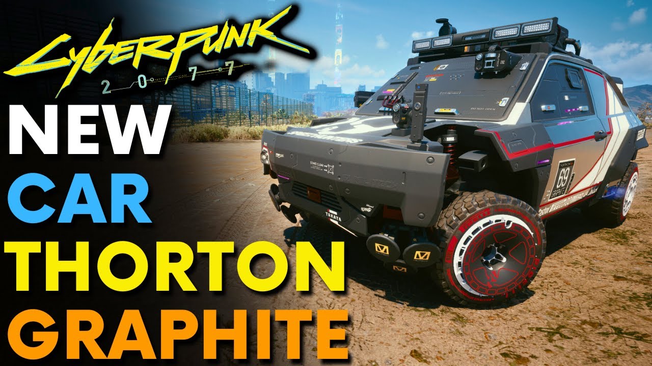 Cyberpunk 2077 - New Thorton Galena GRAPHITE (Cyberpunk 2077 Car Mods ...