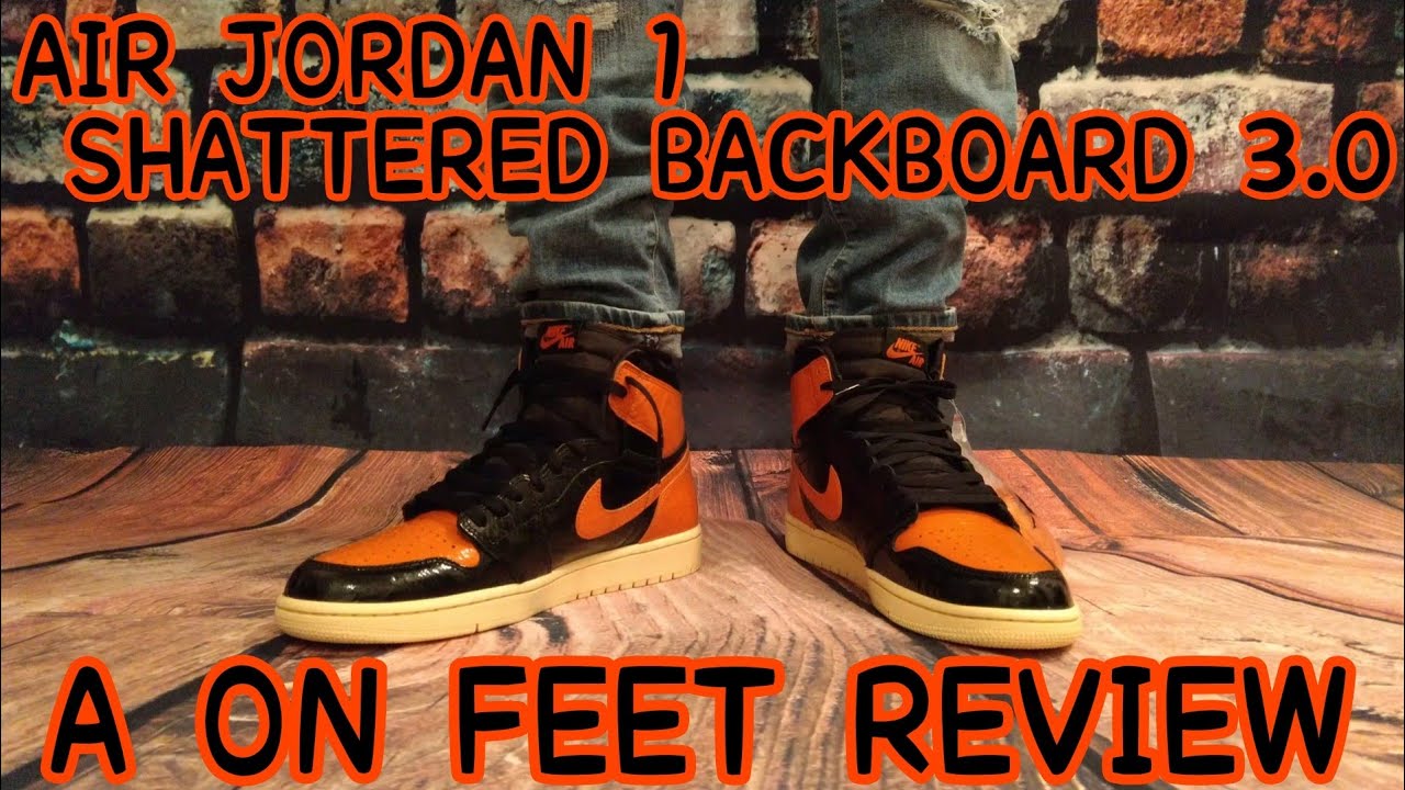 Air Jordan 1 shattered backboard 3.0 - YouTube