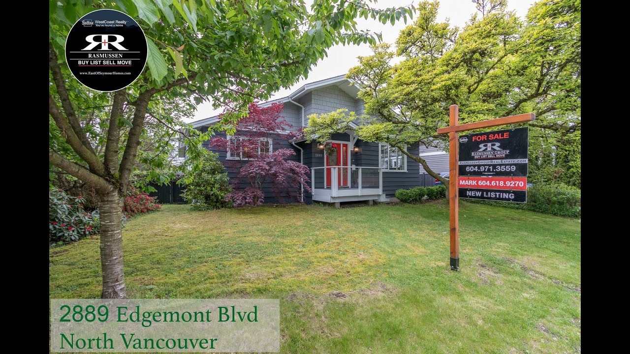 STEPS TO EDGEMONT VILLAGE!! 2889 Edgemont Boulevard, North Vancouver ...