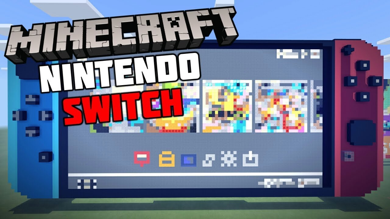 Nintendo Switch в Minecraft 1.2.10! - YouTube