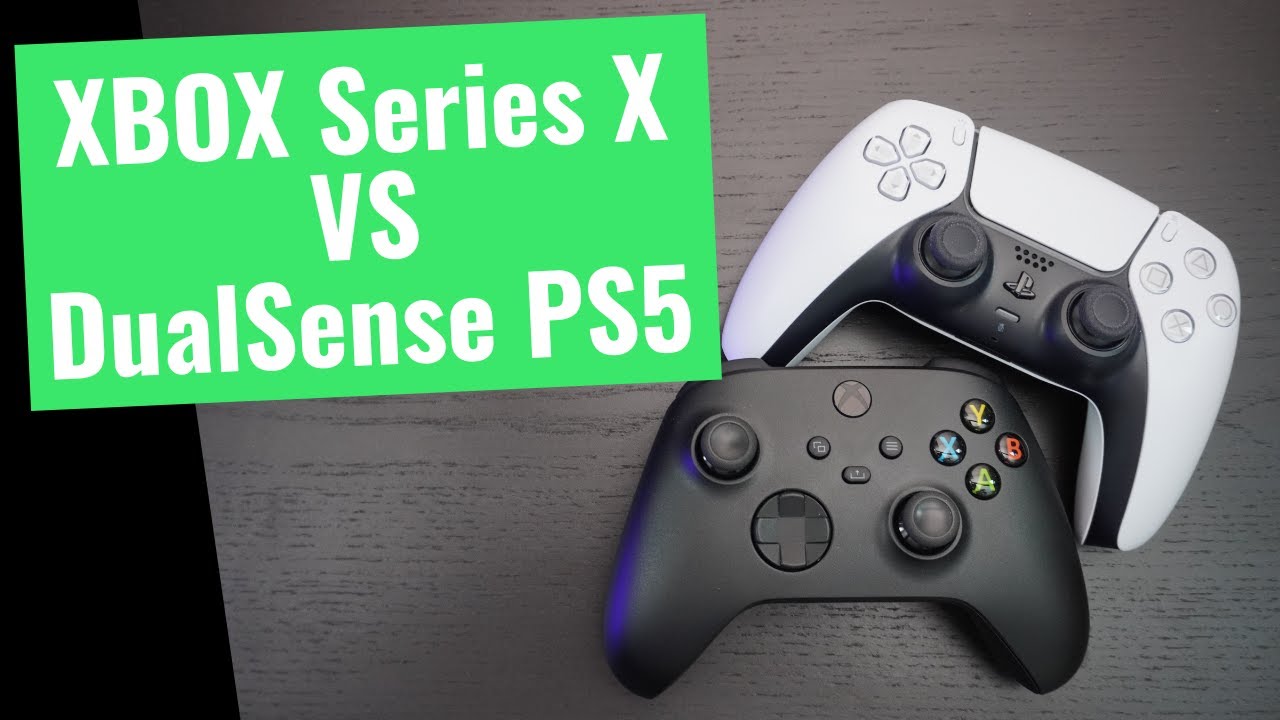 Xbox Series X Controller vs PS5 DualSense - Quelle est la meilleure ...