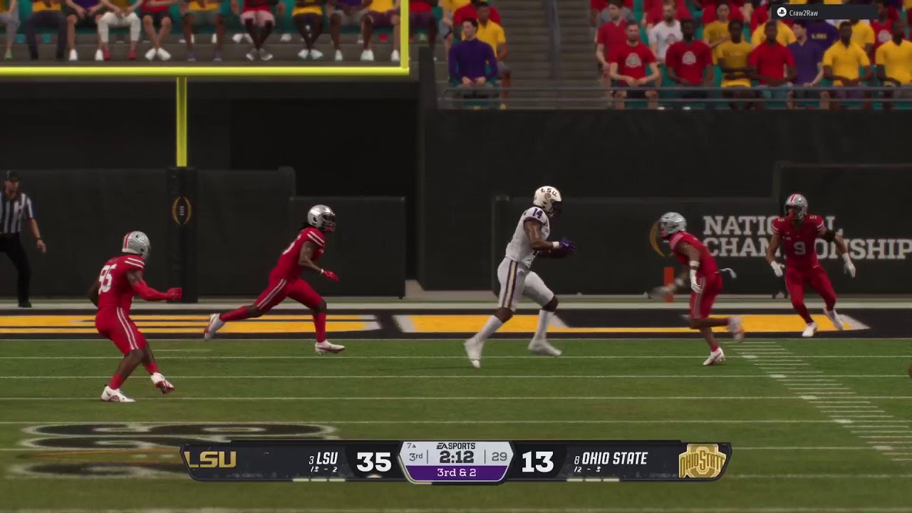 Ohio STATE VS LSU National Championship - YouTube