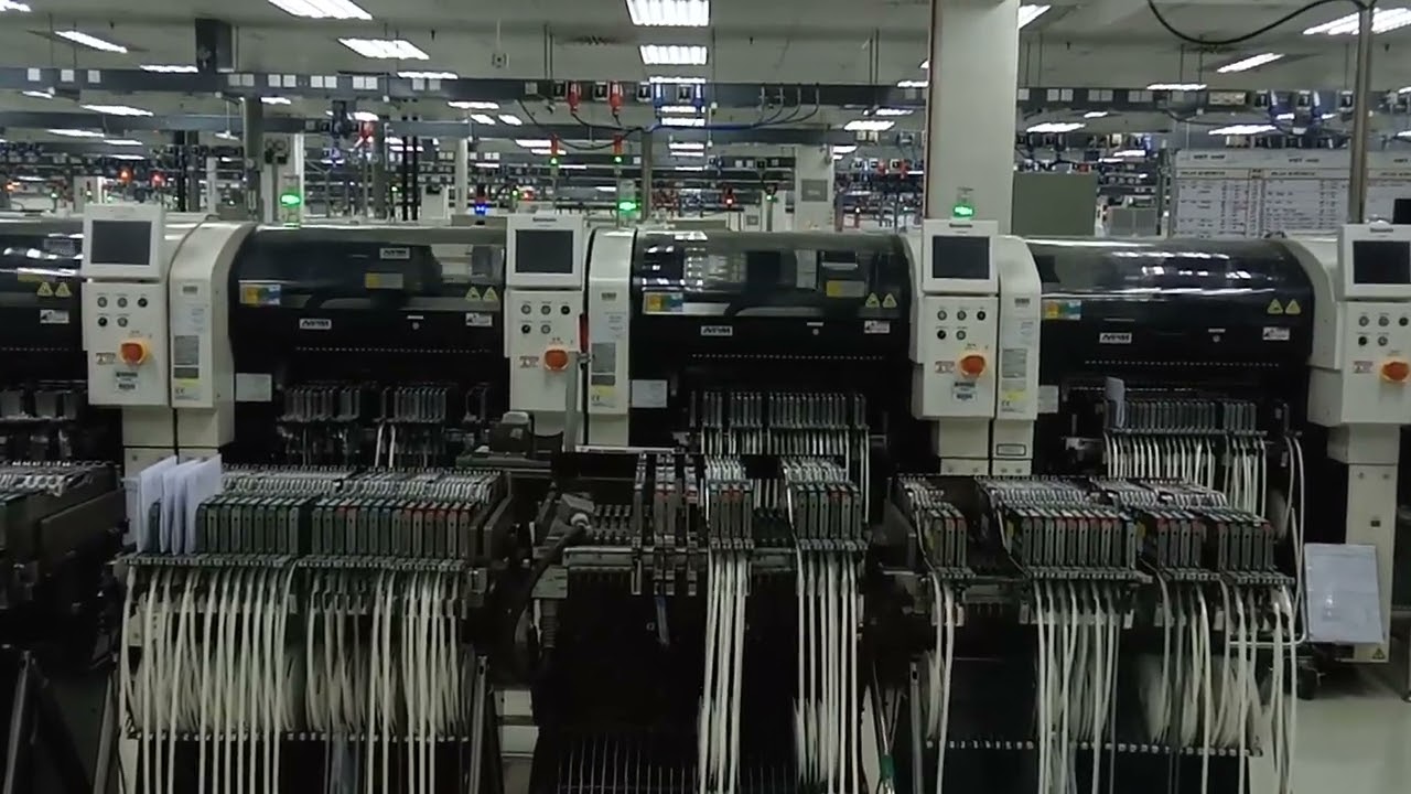 Panasonic NPM machine - YouTube