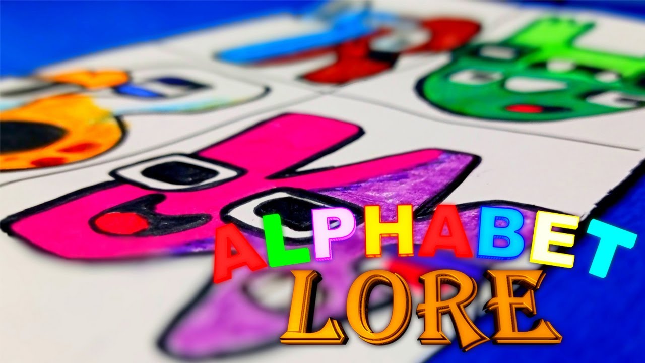 WOW! What happens if you cross the letters ALPHABET LORE ? | How to ...