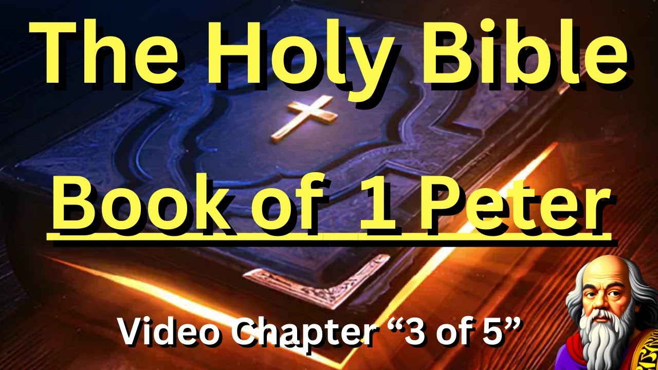 1 Peter Chapter 3 - The Holy Bible (KJV) "audiobook - read along" ️ ...