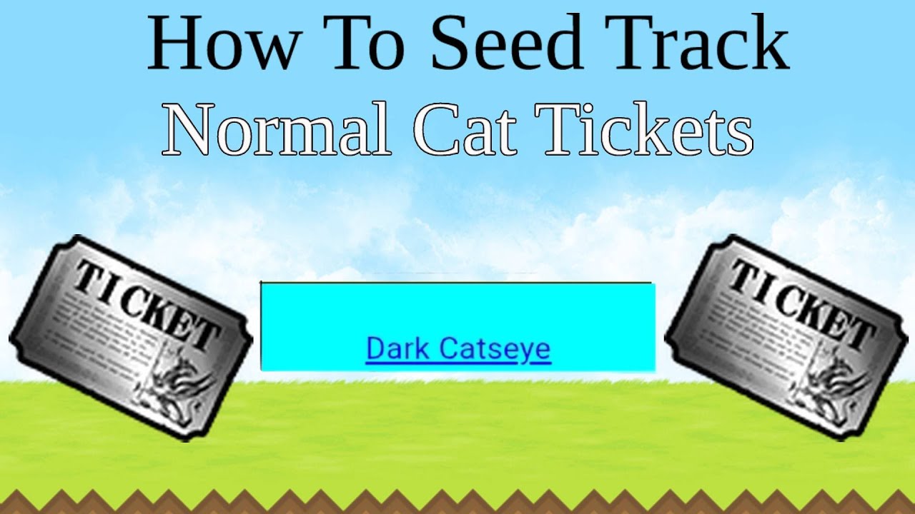 Showing How To Seed Track Your Normal Tickets - YouTube