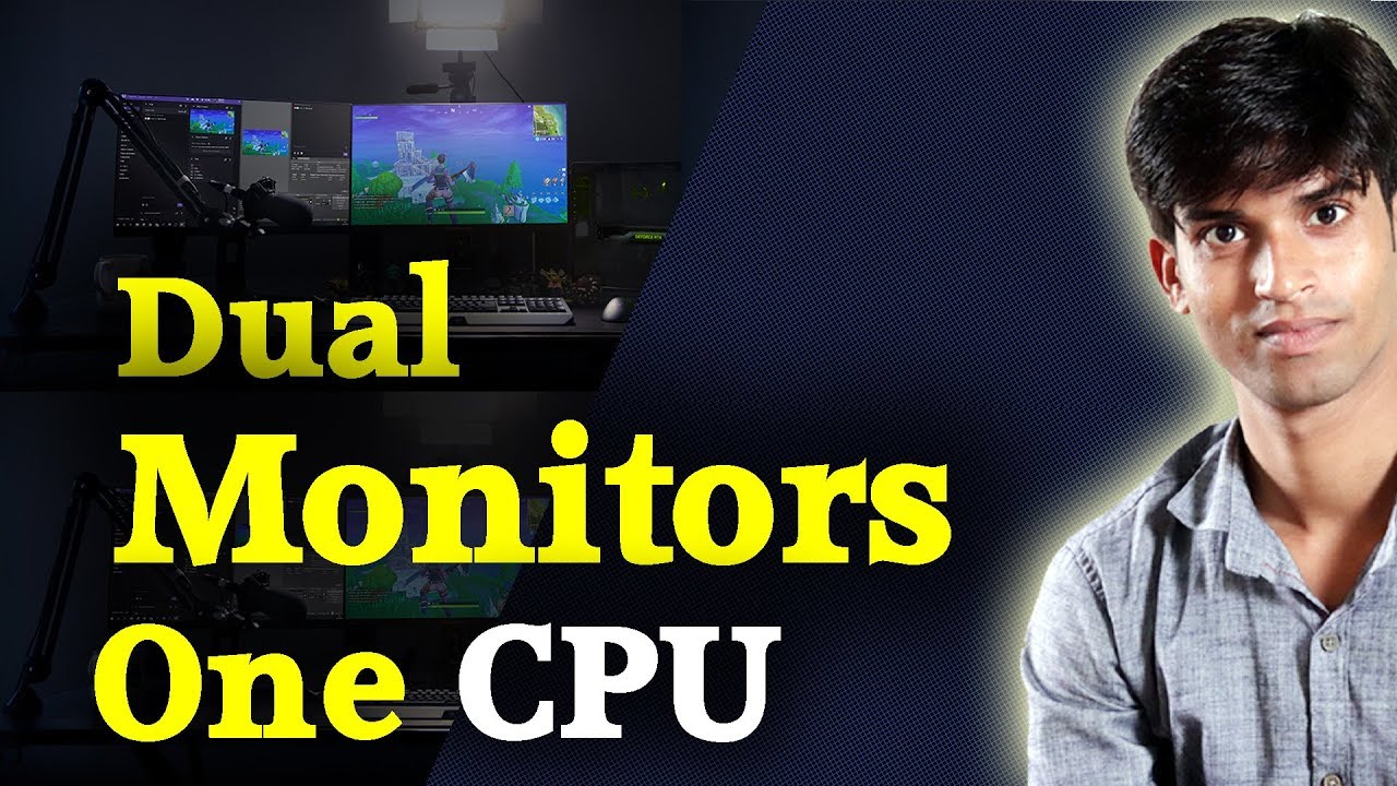 One CPU Multiple Monitors Connection | Dual Monitor Slow Down Computer ...