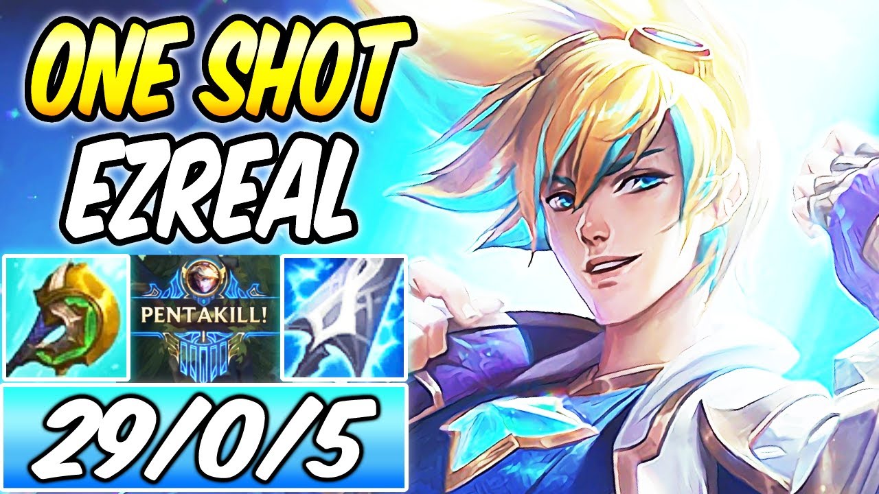 *29 KILLS PENTAKILL* S+ INSANELY CLEAN CARRY EZREAL ADC | New Build ...