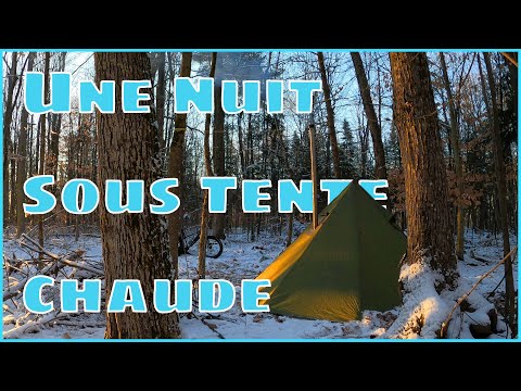 Première nuit sous tente chaude de la saison! 4K