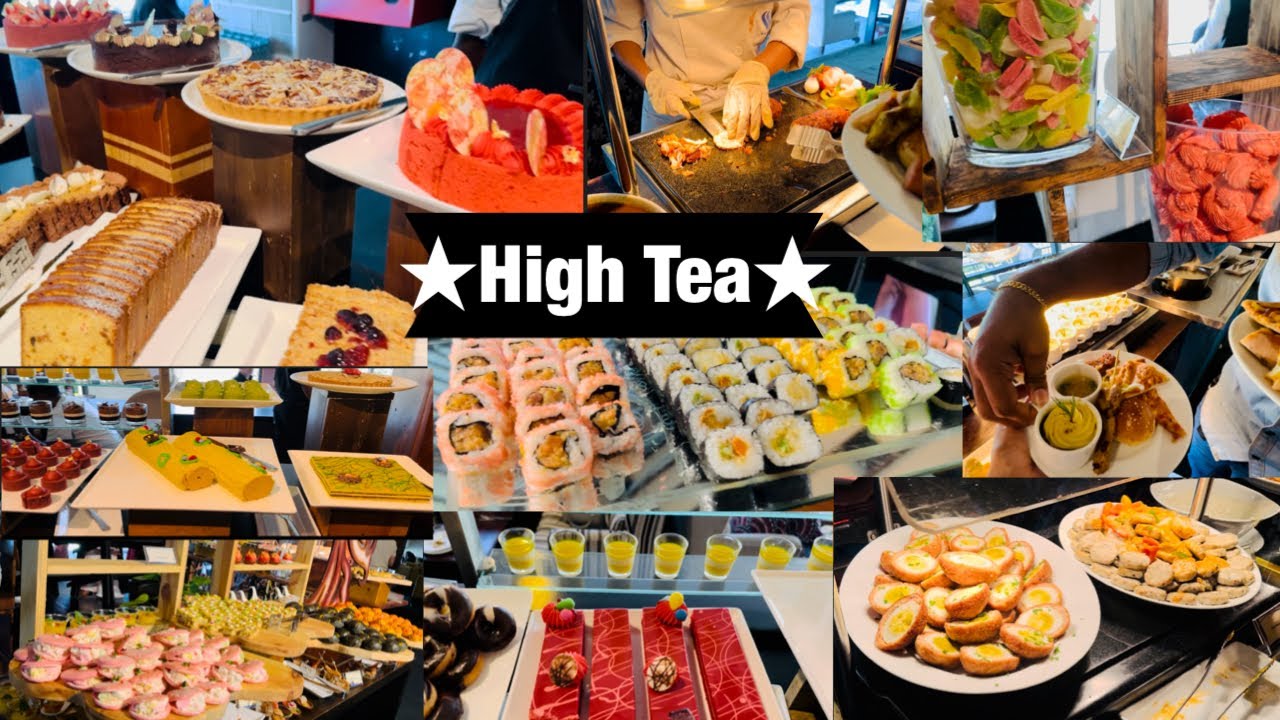 Waters Edge Hightea || කන්නයි බොන්නයි || Unlimited දෙන High Tea Buffet ...