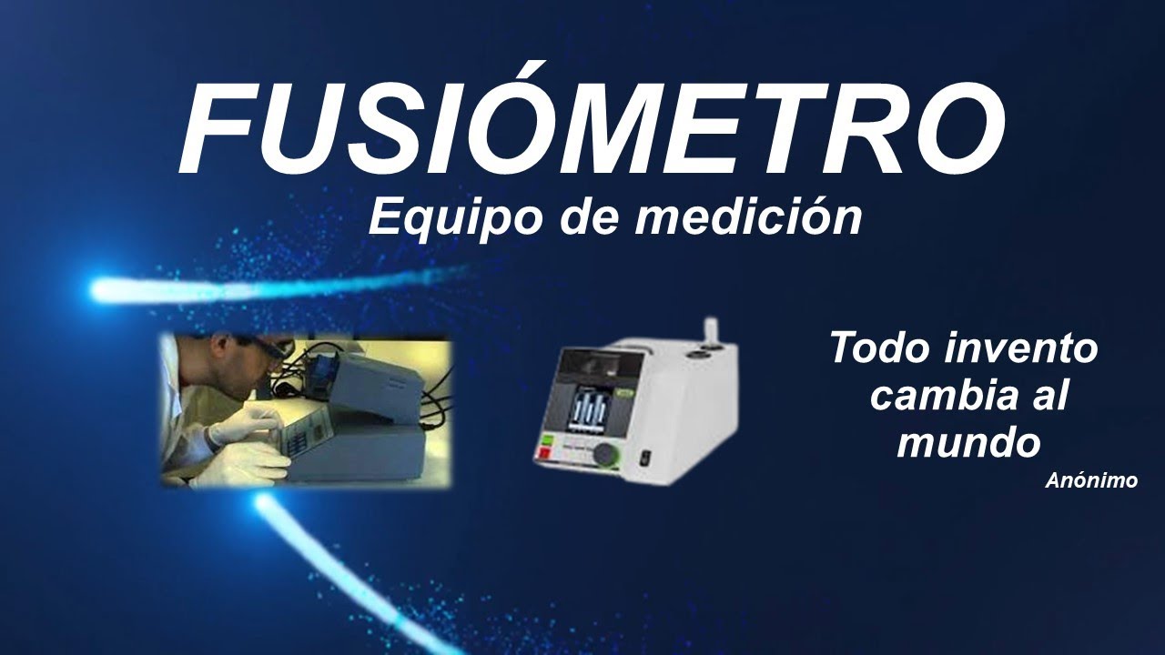 Fusiómetro: Equipo de medición - YouTube
