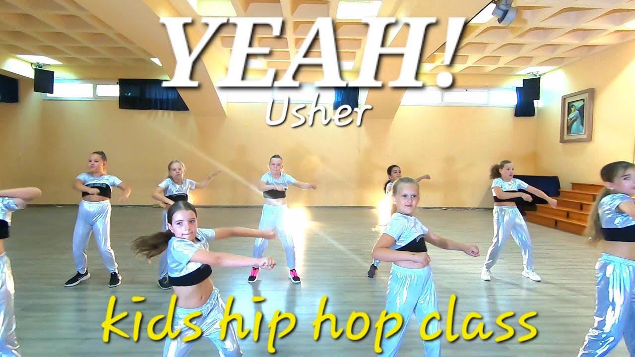 USHER YEAH DANCE CHOREOGRAPHY FOR KIDS HIP HOP DANCE CLASS. New Dance Coreografia Hip Hop Kids ...