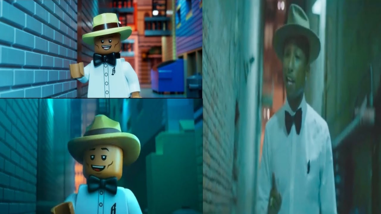 Happy - Pharrell Williams (Comparisons of scenes) - YouTube