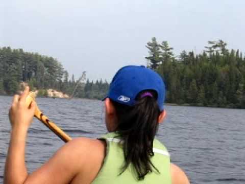 Paddling on Lows Lake, Adirondacks - YouTube