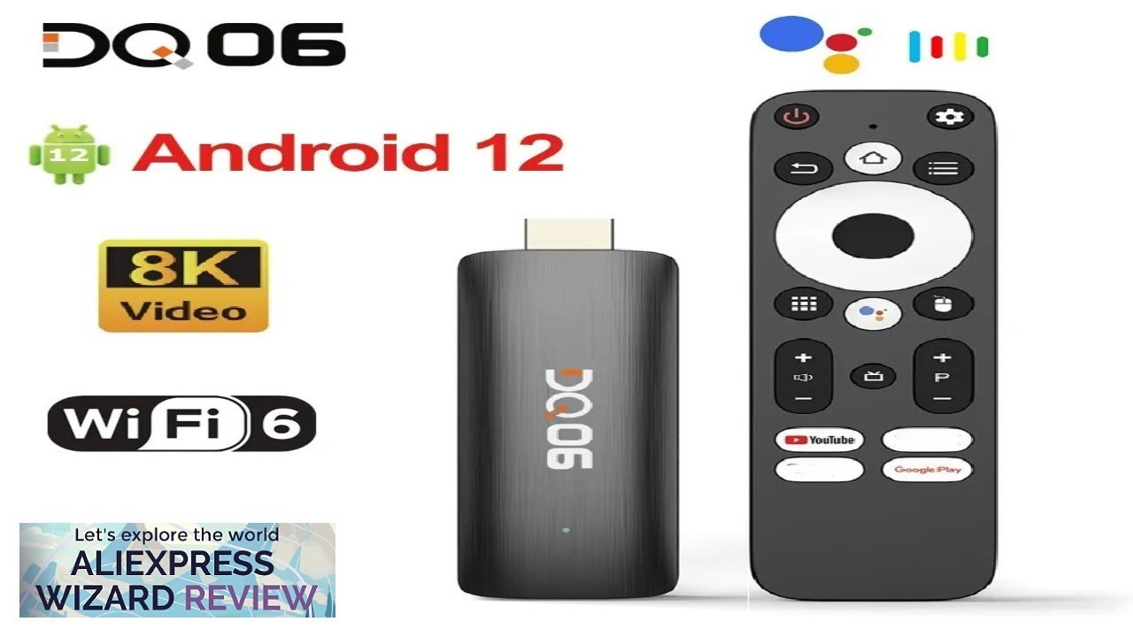 DQ06 ATV Mini TV Stick Android12 Allwinner H618 Quad Core Cortex A53 ...