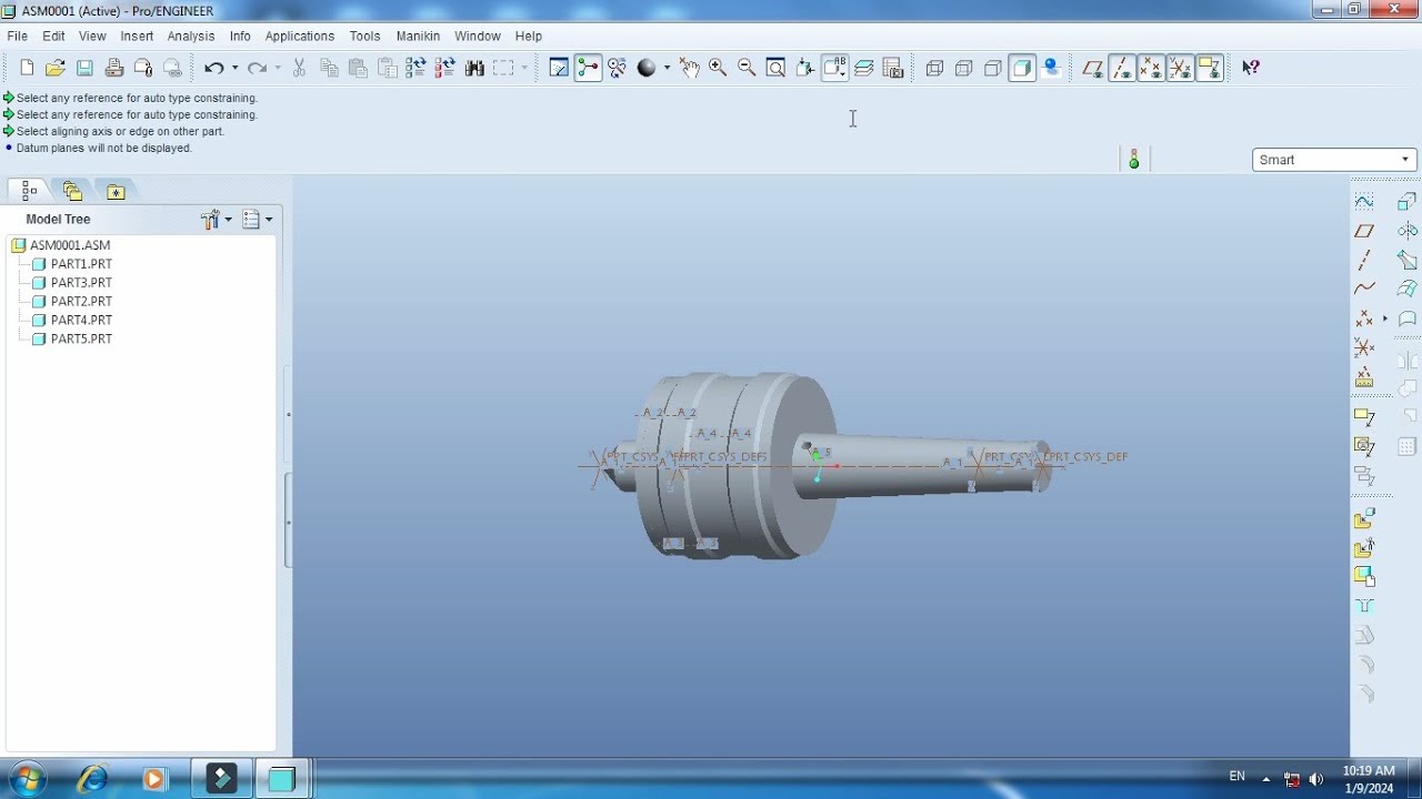 Diploma N-Scheme | Solid Modelling Practical | Part-B | Ex.No:1 ...