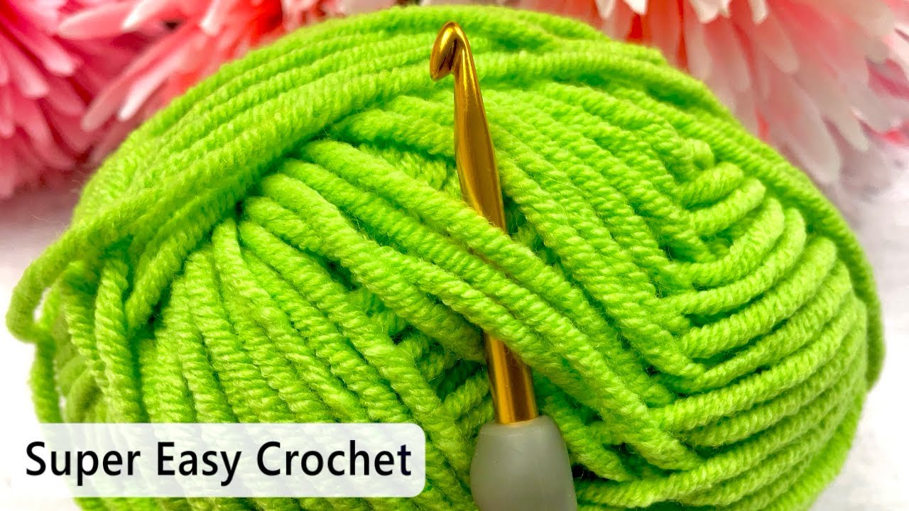 AMAZING Beautiful Crochet for Beginners! Cute and Easy Crochet Pattern ...