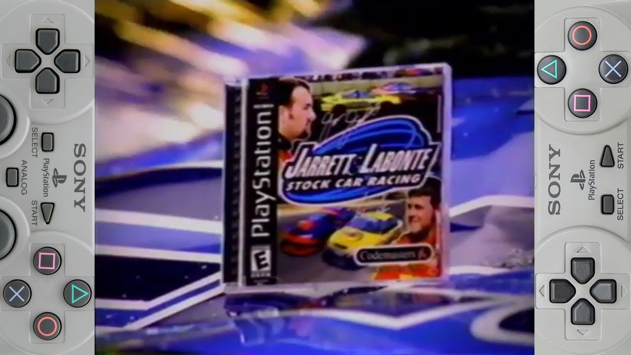 Jarrett & Labonte Stock Car Racing (Sony PlayStation\PSX\PSone\PS\PS1 ...