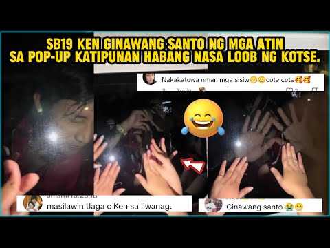 Sb19 ken Ginawang santo ng mga Atin sa 'POP-UP KATIPUNAN' habang nasa ...