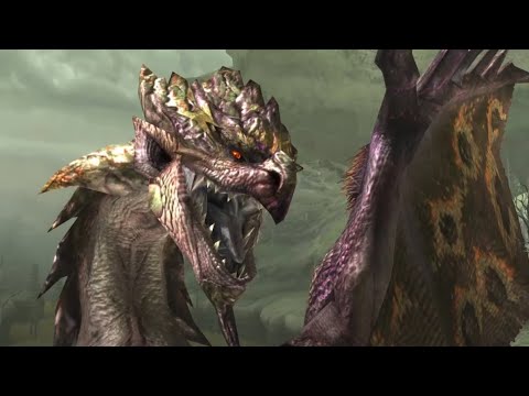 Dreadqueen Rathian all roars and special attacks (Monster Hunter ...
