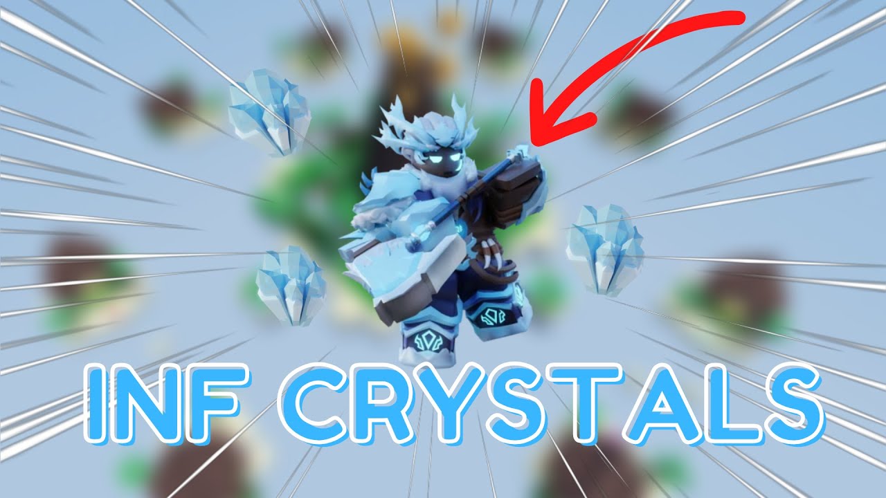 How To Get INF FROST CRYSTALS... (Roblox Bedwars) - YouTube