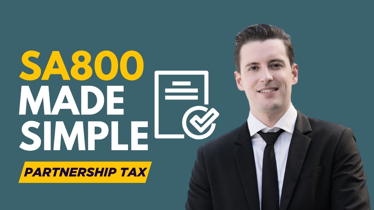SA800 Partnership Tax Return Explained (UK 2026 Guide) - YouTube