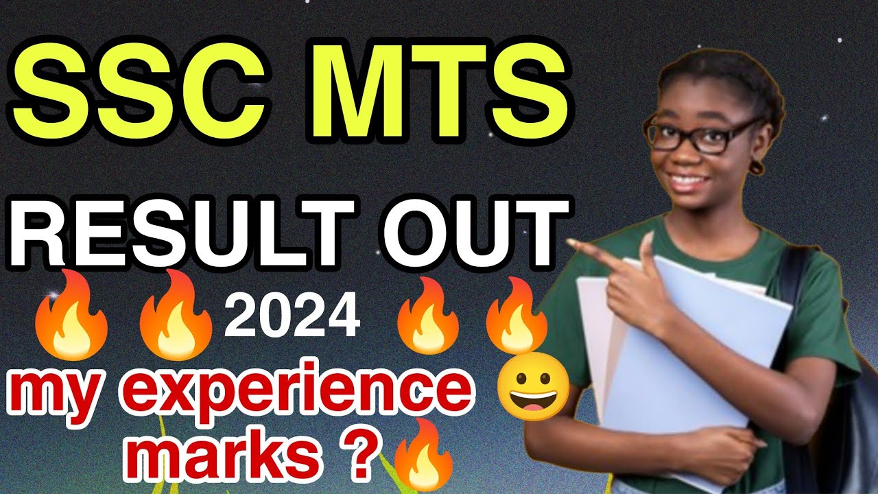 SSC MTS 2024 Results out |my marks and experience |#viralvideo #mts # ...