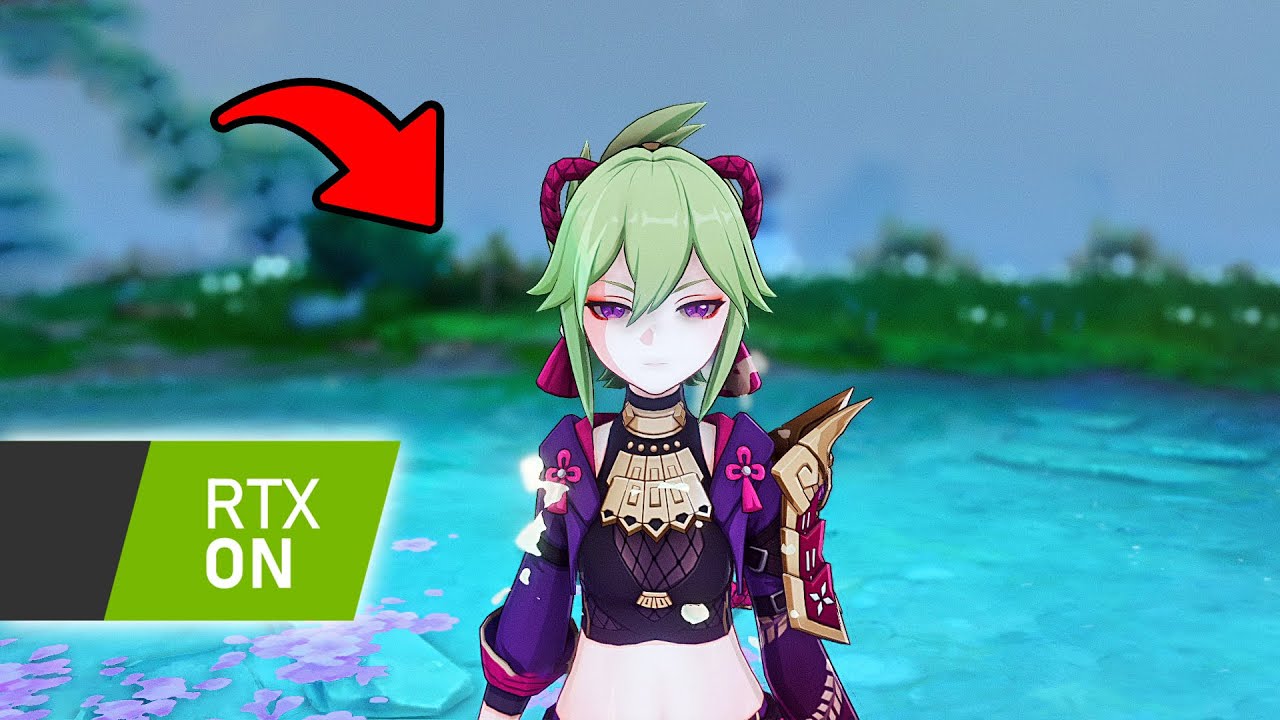 Kuki Shinobu without mask in 4K 60FPS and RTX Ray Tracing (I feel in ...