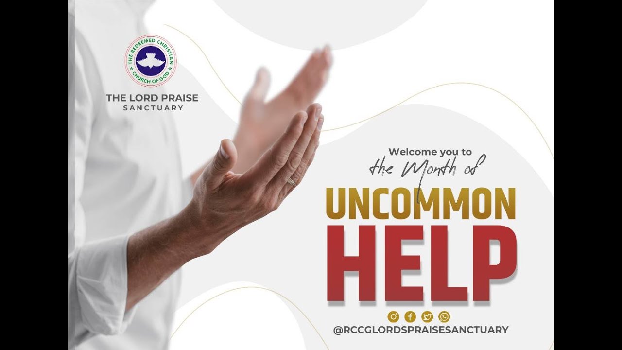 RCCG TLPS WONDER SUNDAY || SERVICE II UNCOMMON HELP (16/07/2023) - YouTube