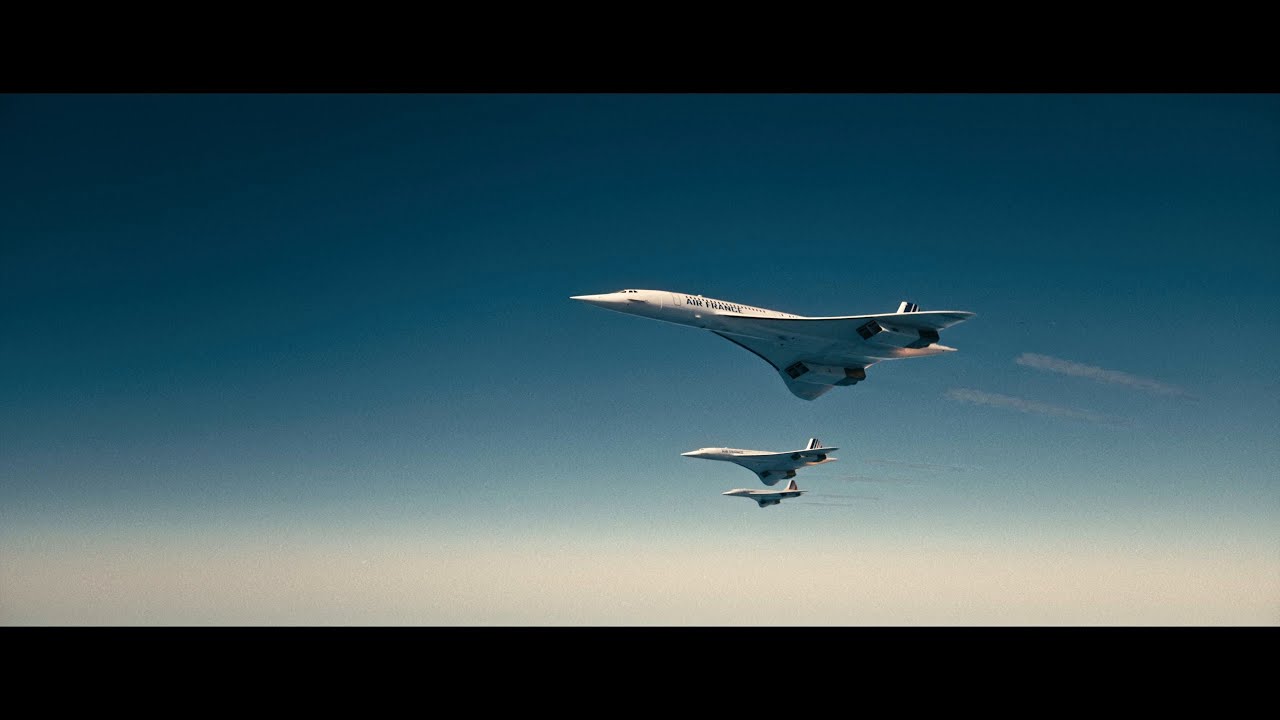 Concorde formation flight - YouTube