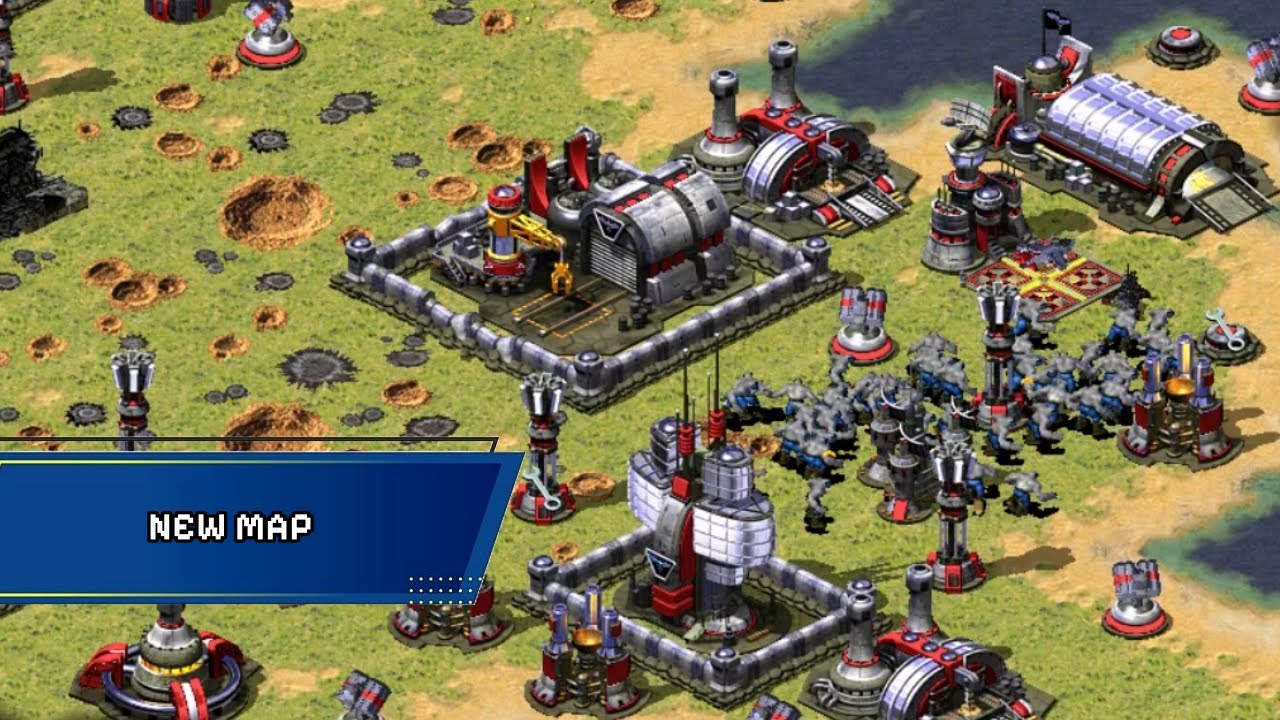 Red Alert 2: Using different units per enemy (Yuri) | 1 vs 7 Brutal AI ...