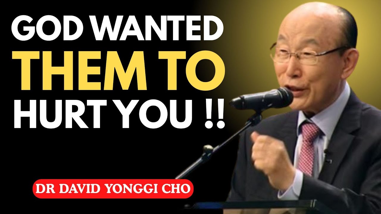 GOD WANTED THEM TO HURT YOU !! || MOTIVATIONAL SPEECH DR DAVID YONGGI ...