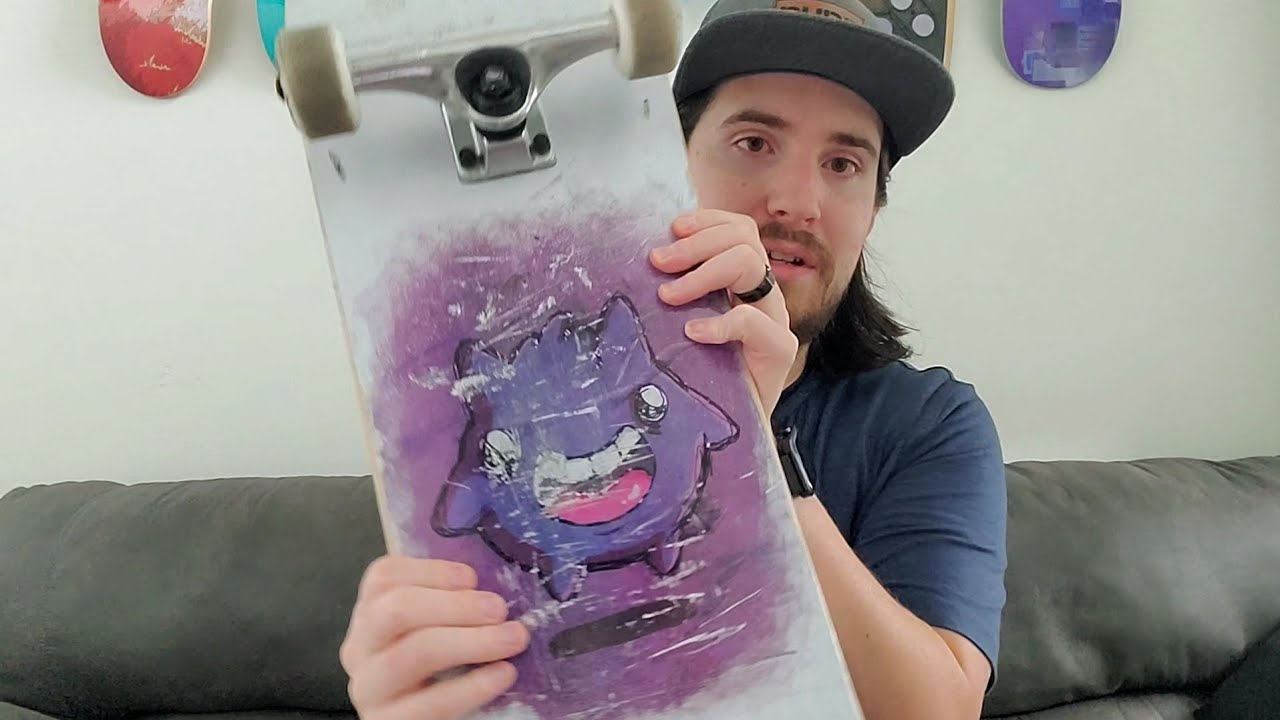 Boardpusher custome Skate Deck 5 Month Review. - YouTube