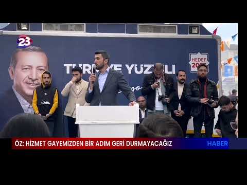 ÖZ: HİZMET GAYEMİZDEN BİR ADIM GERİ DURMAYACAĞIZ