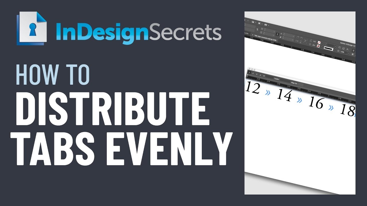 InDesign How To Distribute Tabs Evenly Video Tutorial YouTube indesign-how-to-distribute-tabs-evenly-video-tutorial-youtube