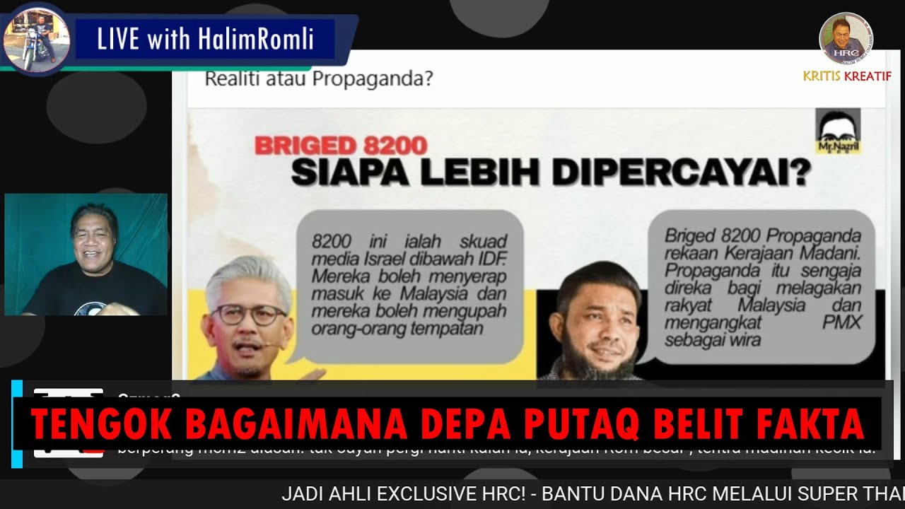 UNIT 8200 DI MALAYSIA - YANG MANA SATU NAK KITA PERCAYA? | ZRA VS GOMO ...
