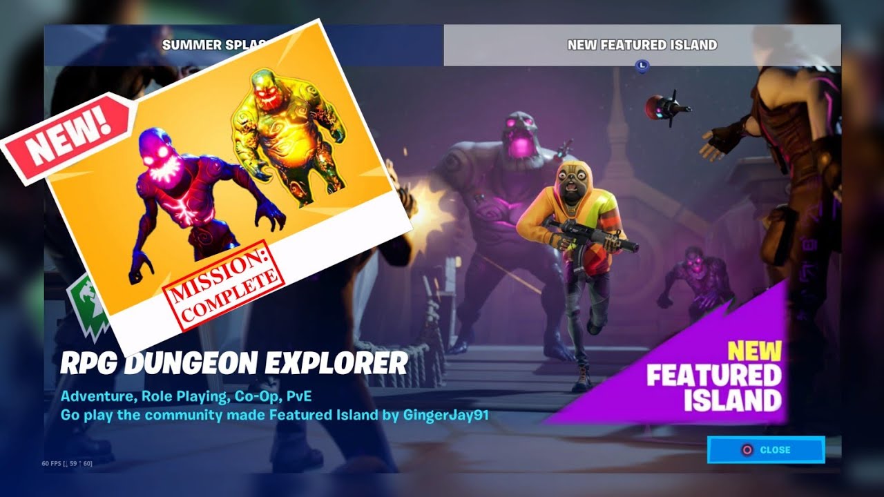 Fortnite New Zombie Mod | RPG Dungeon Explorer | Season 3 PvE Adventure ...