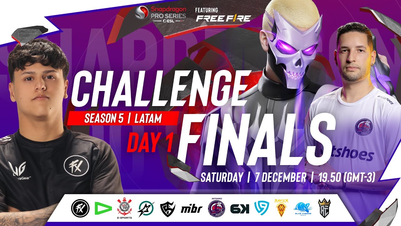 Free Fire Challenge Finals Day 1 | Season 5 | LATAM - YouTube