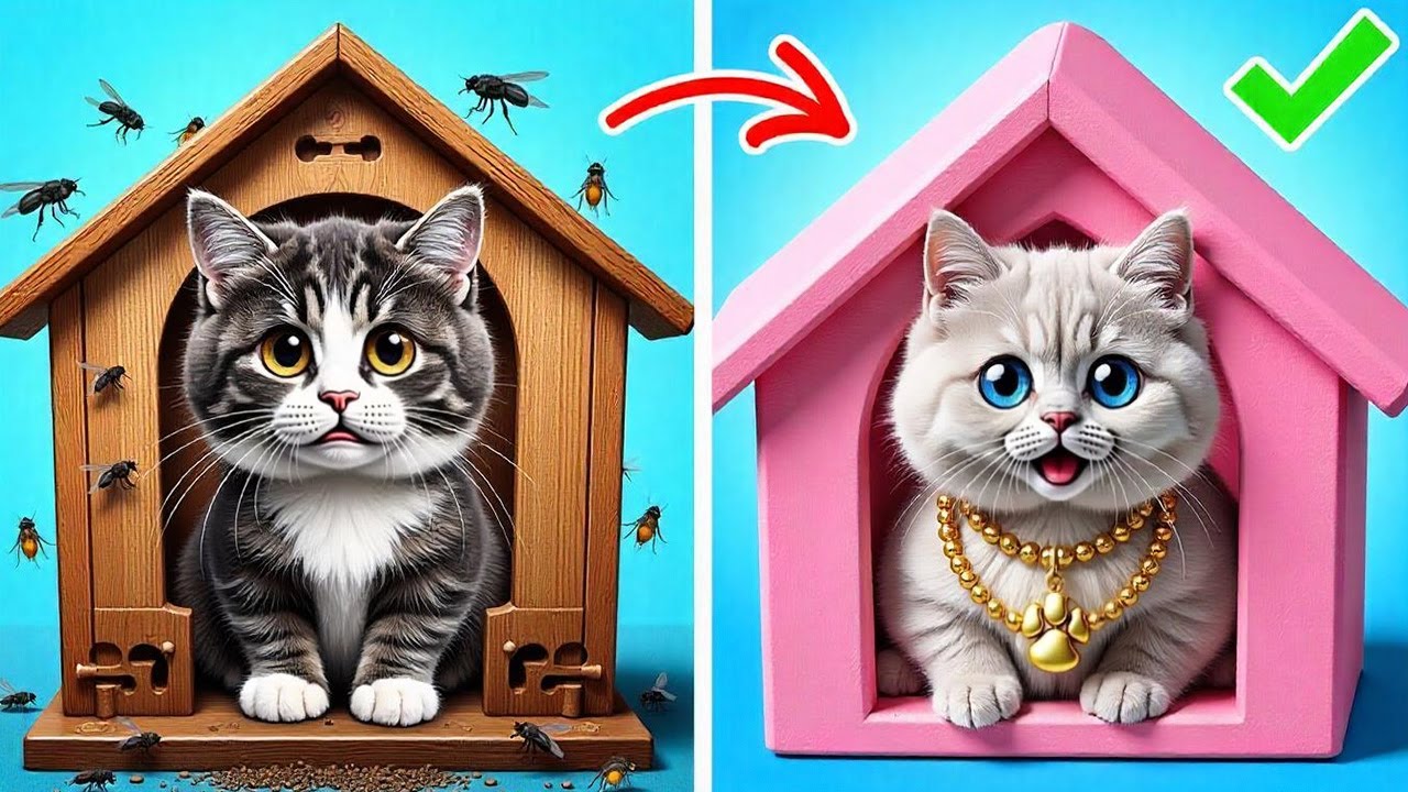 AMAZING HACKS FOR YOUR FURRY FRIENDS 🐾 Popular Gadgets and Crafts for ...