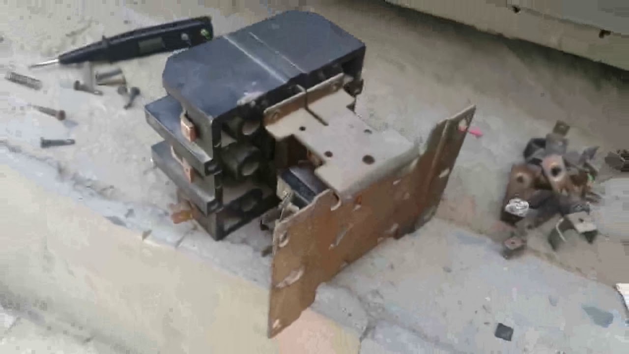 Magnetic Contactor Troubleshooting - YouTube