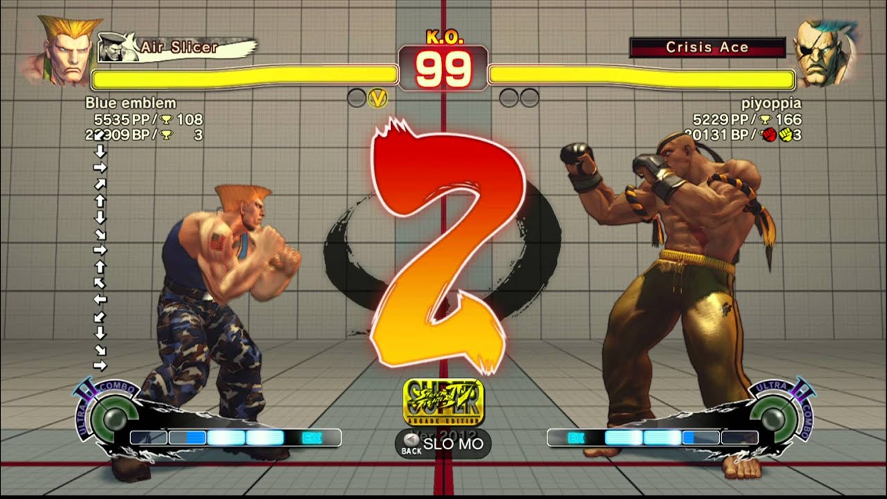 SSFIVAE~ Guile (Blue Emblem) vs. Sagat (piyoppia) HD - YouTube