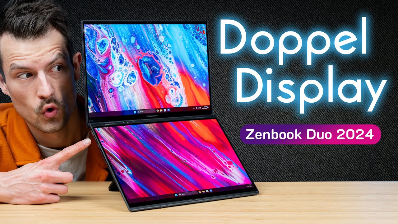 Dieses Doppel Display Notebook verändert ALLES: Asus Zenbook Duo OLED ...