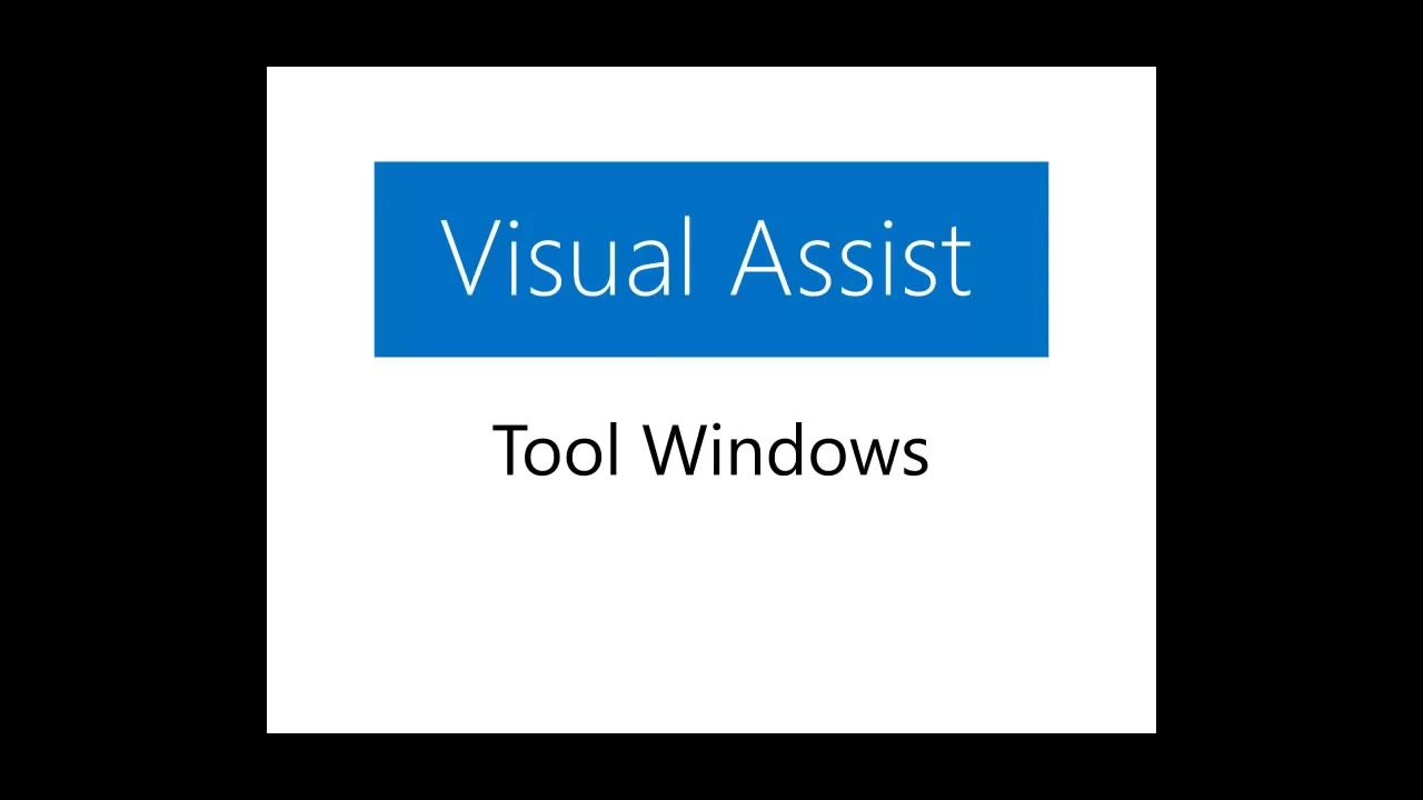 Introduction to Visual Assist - YouTube