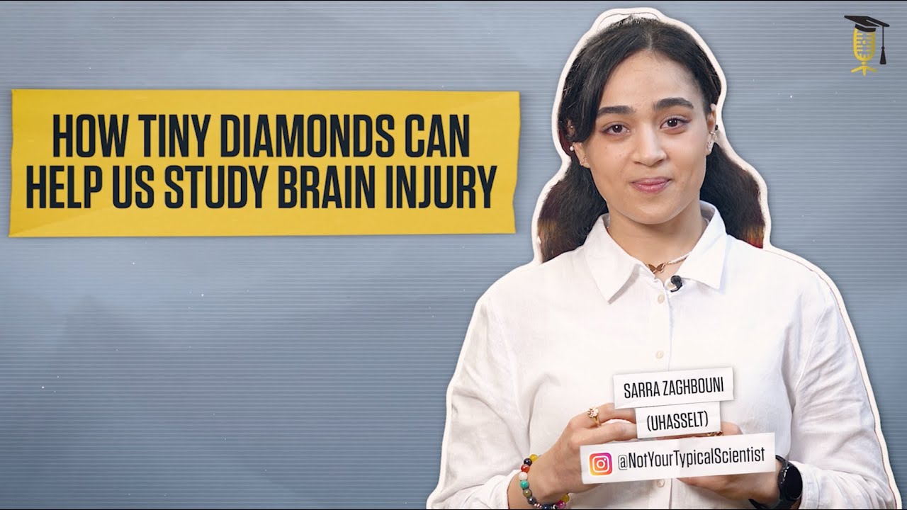 How tiny diamonds can help us study brain injury - YouTube