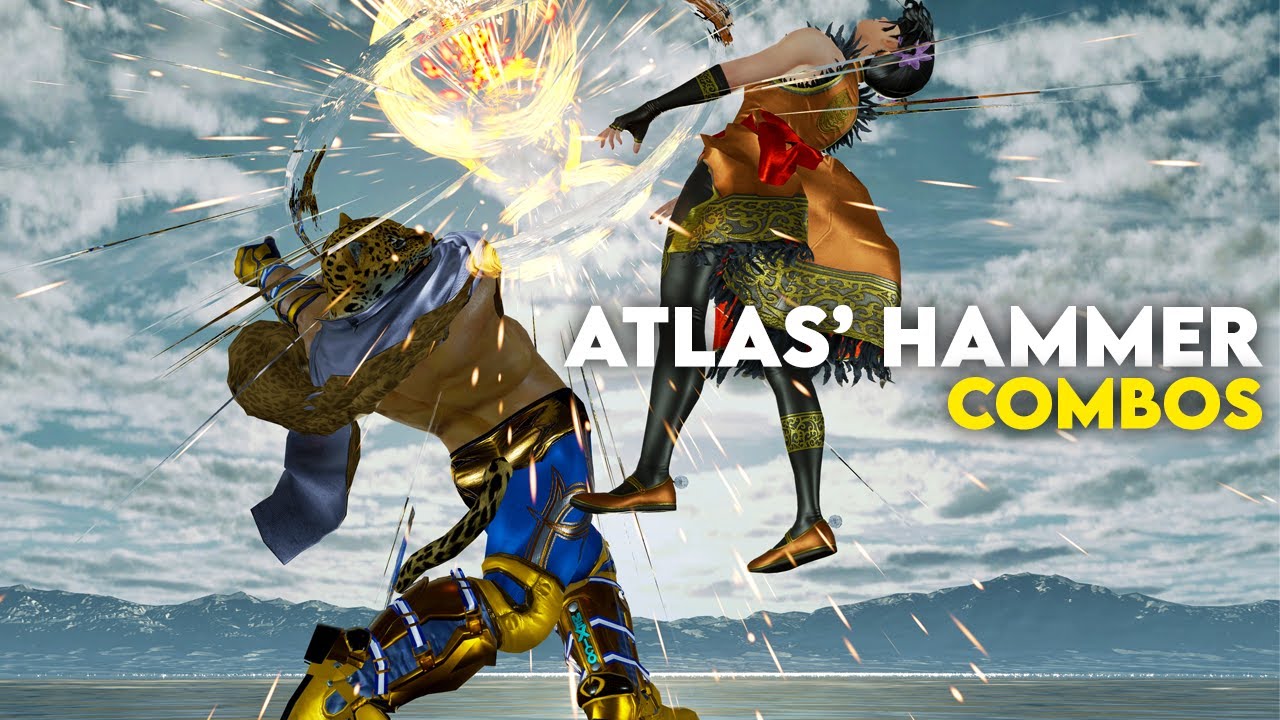 King ATLAS' HAMMER Combos | TEKKEN 7 - YouTube