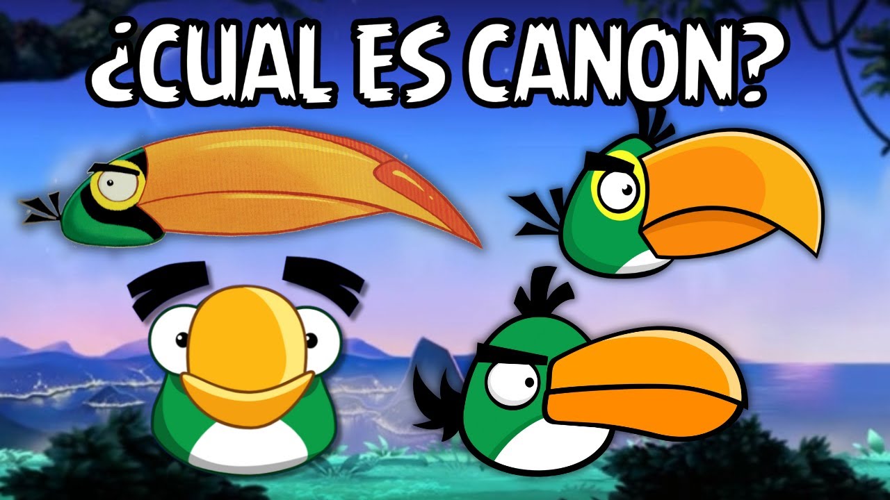 ¿CUAL ES EL DISEÑO CANON DE HAL? | Angry Birds - YouTube