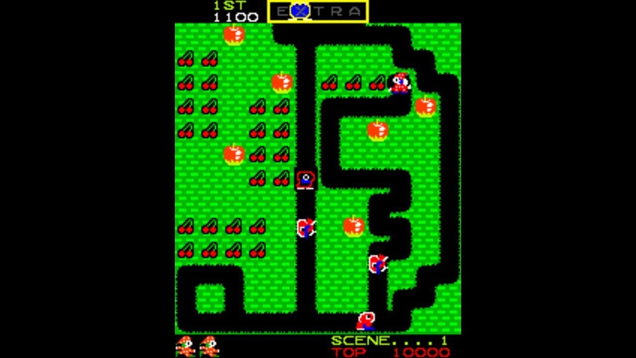 Mr. Do! [Arcade Longplay] (1982) Universal - YouTube