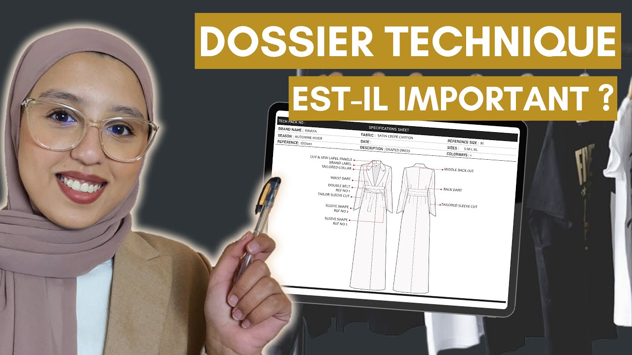 Est ce qu'un dossier technique est important pour fabriquer un vêtement ? I modest fashion ...