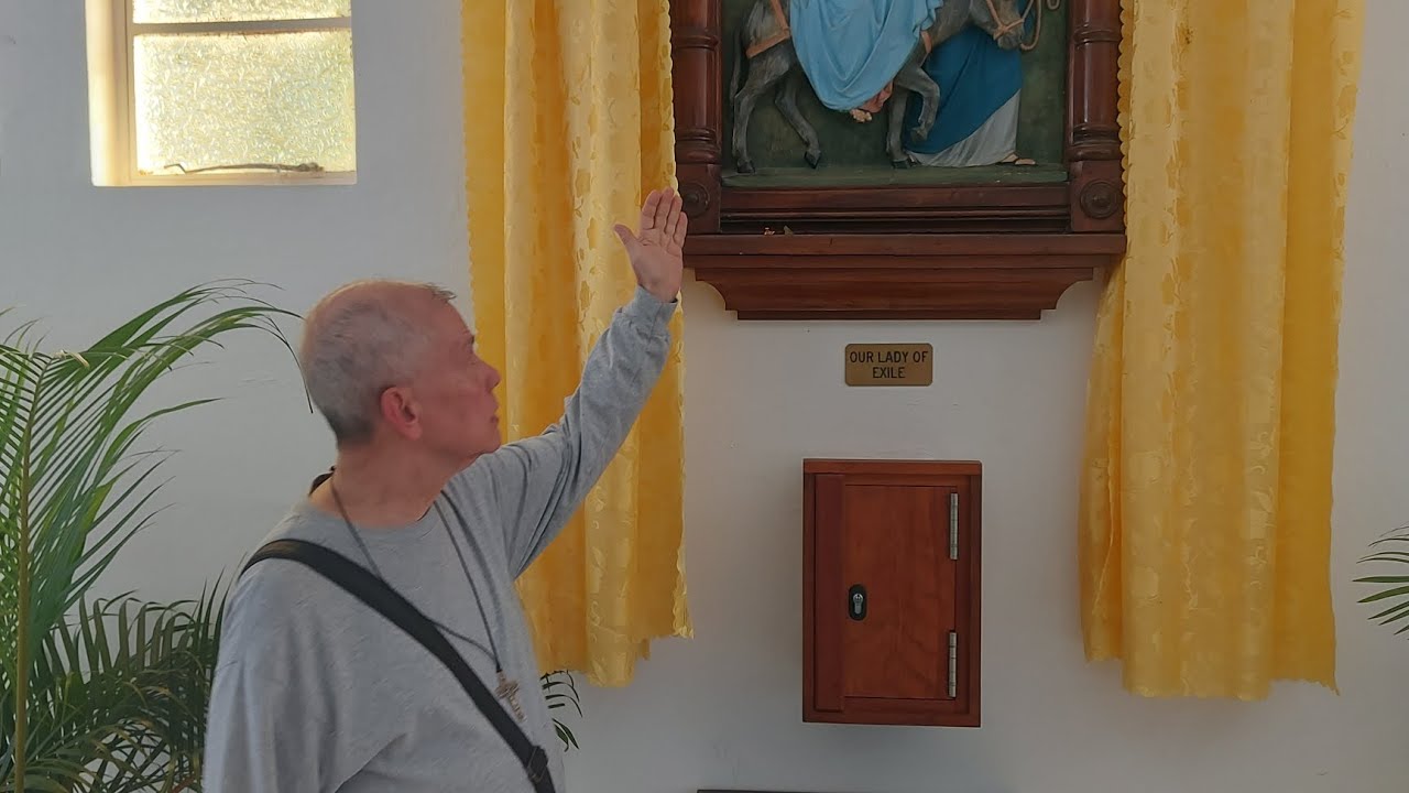 MAKING OUR WAY UP TO THE MONASTERY MT ST. BENEDICT IN TRINIDAD AND ...